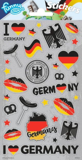 Kleber - Sticker Set Deutschland – Ballonking.ch